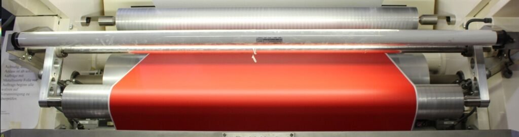 Plastic & Lamination Industry Rubber Roller | Raj Rubber